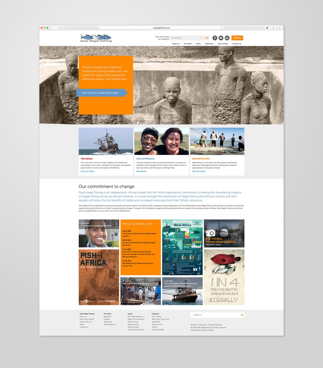 Website design and brand development project for NFDS